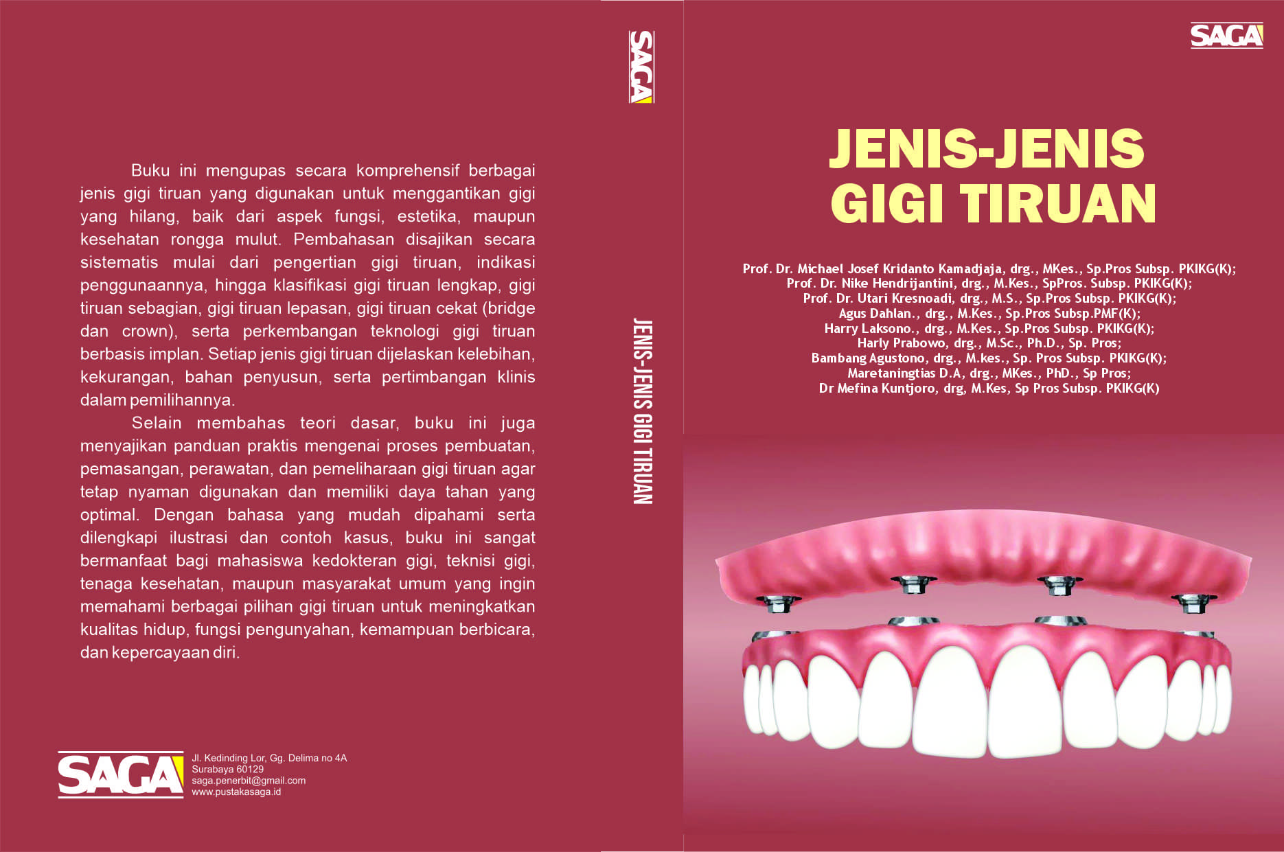 JENIS-JENIS GIGI TIRUAN